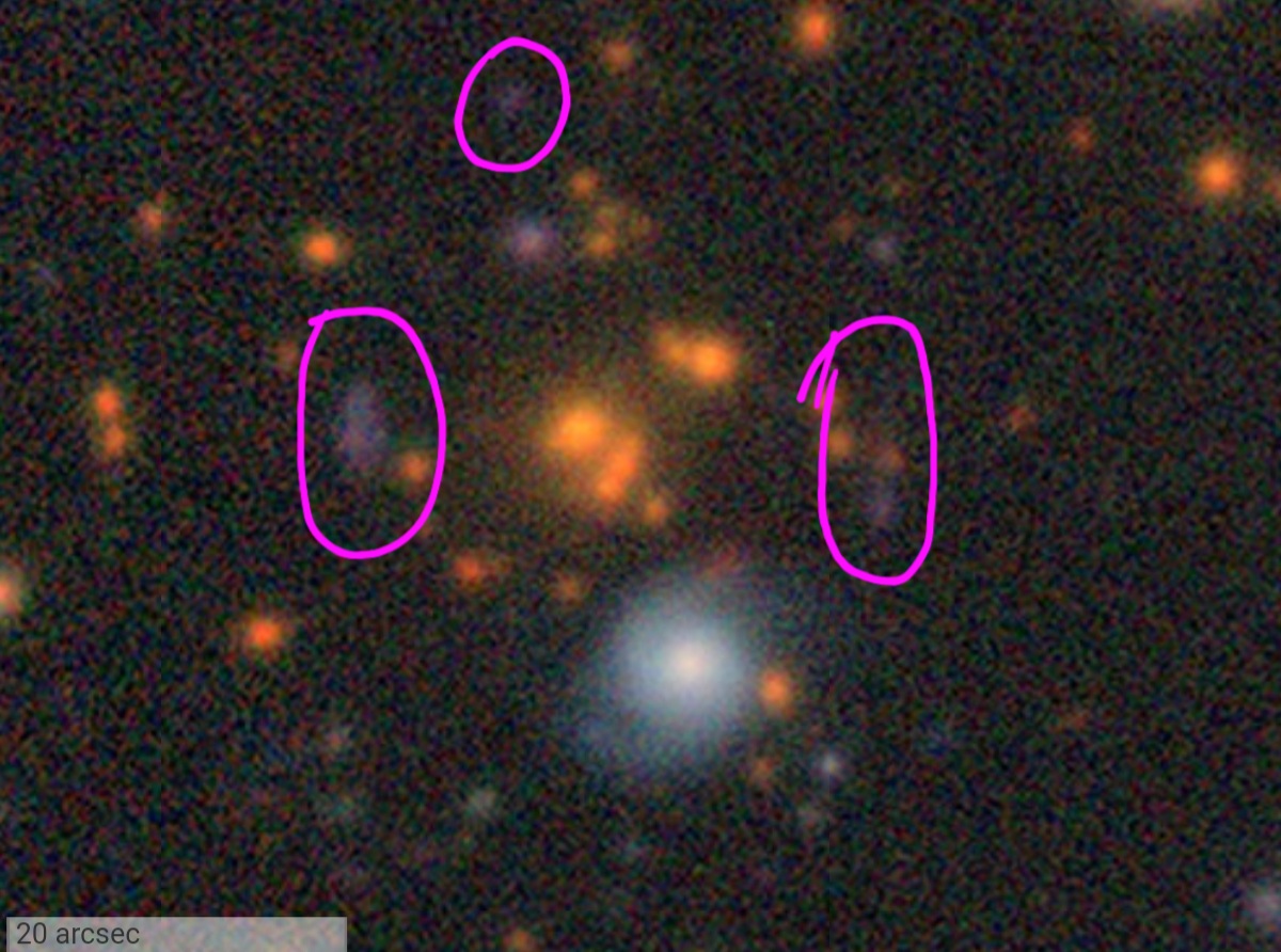 Purple lenses 🤔 - Gravitational lenses - LegacySurvey.org Discussion