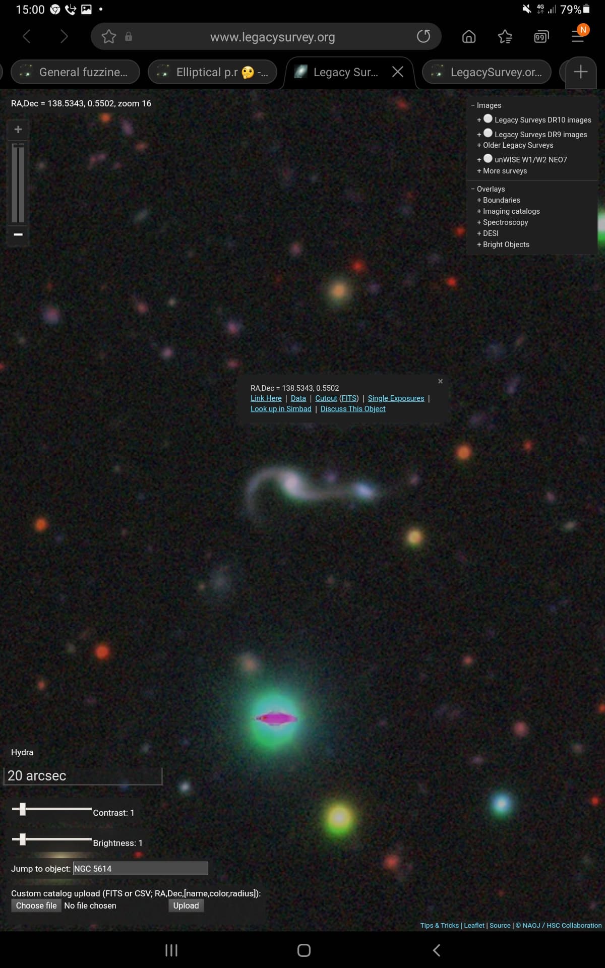 Question Mark Galaxies - Mergers/Interactions - LegacySurvey.org Discussion