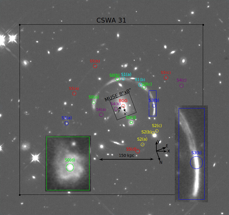 Wow ~ known* but too beautiful not to share - Gravitational lenses ...