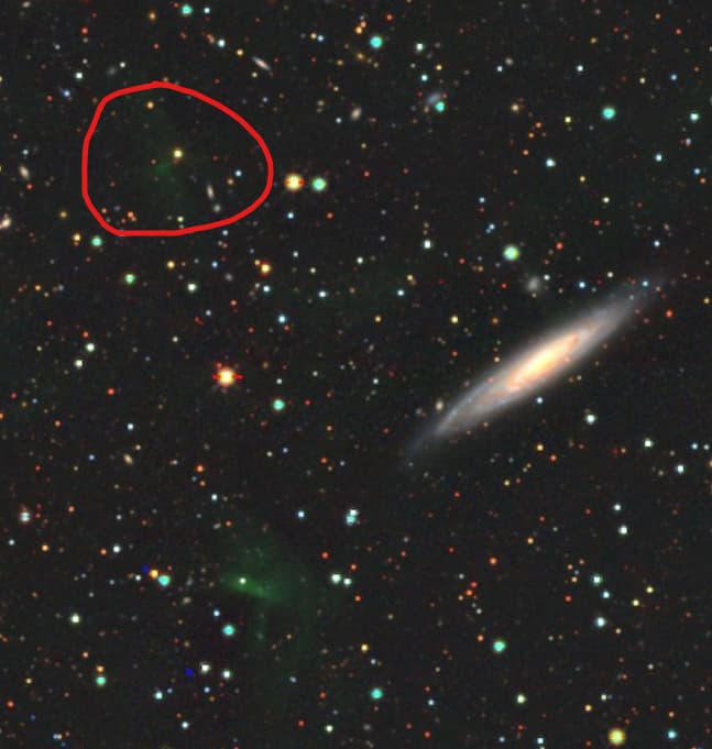 Strange Green Object - Interesting things - LegacySurvey.org Discussion