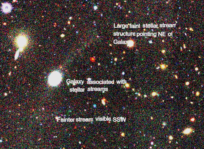 Faint stellar streams - Beautiful or unusual objects - LegacySurvey.org ...
