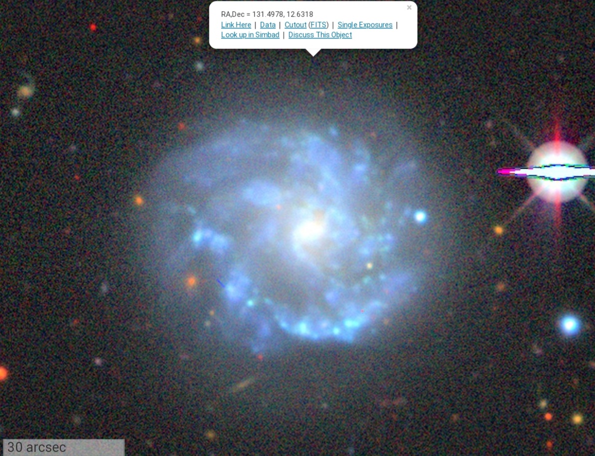 Starburst Galaxies thread - Interesting things - LegacySurvey.org ...