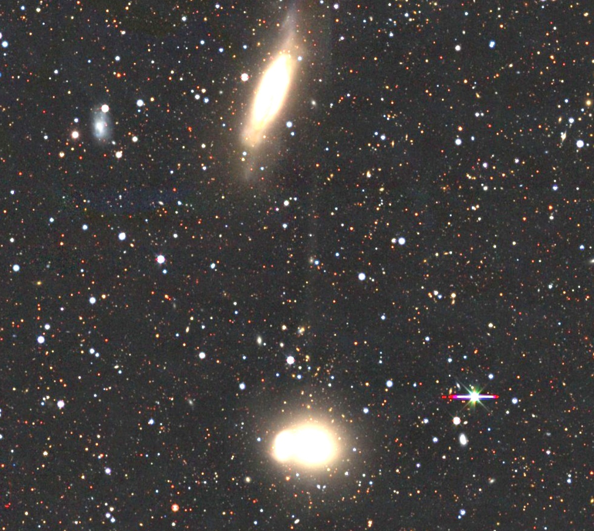 A faint tidal stream - Mergers/Interactions - LegacySurvey.org Discussion